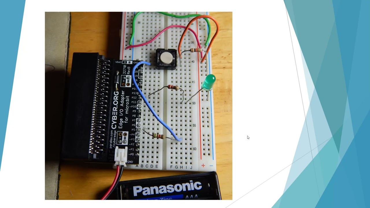 Microbit: Sense Pushbutton Presses