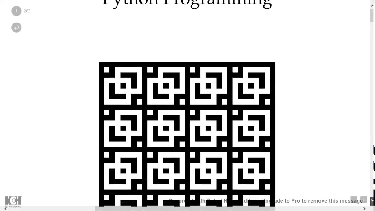 A Practical Introduction To Python Programming - Exercise 1 8 8a