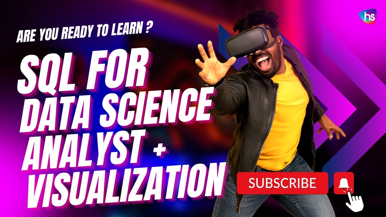 SQL for Data Science + Data Analytics + Data Visualization - Online Courses on YouTube Membership