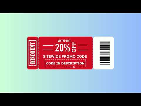 Vistaprint Promo Code 2024 May