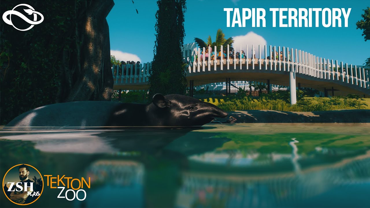 Tapir Territory ¦ Tekton Zoo ¦ Malayan Tapir & Babirusa Habitat ¦ Planet Zoo franchise mode ¦ Ep. 20