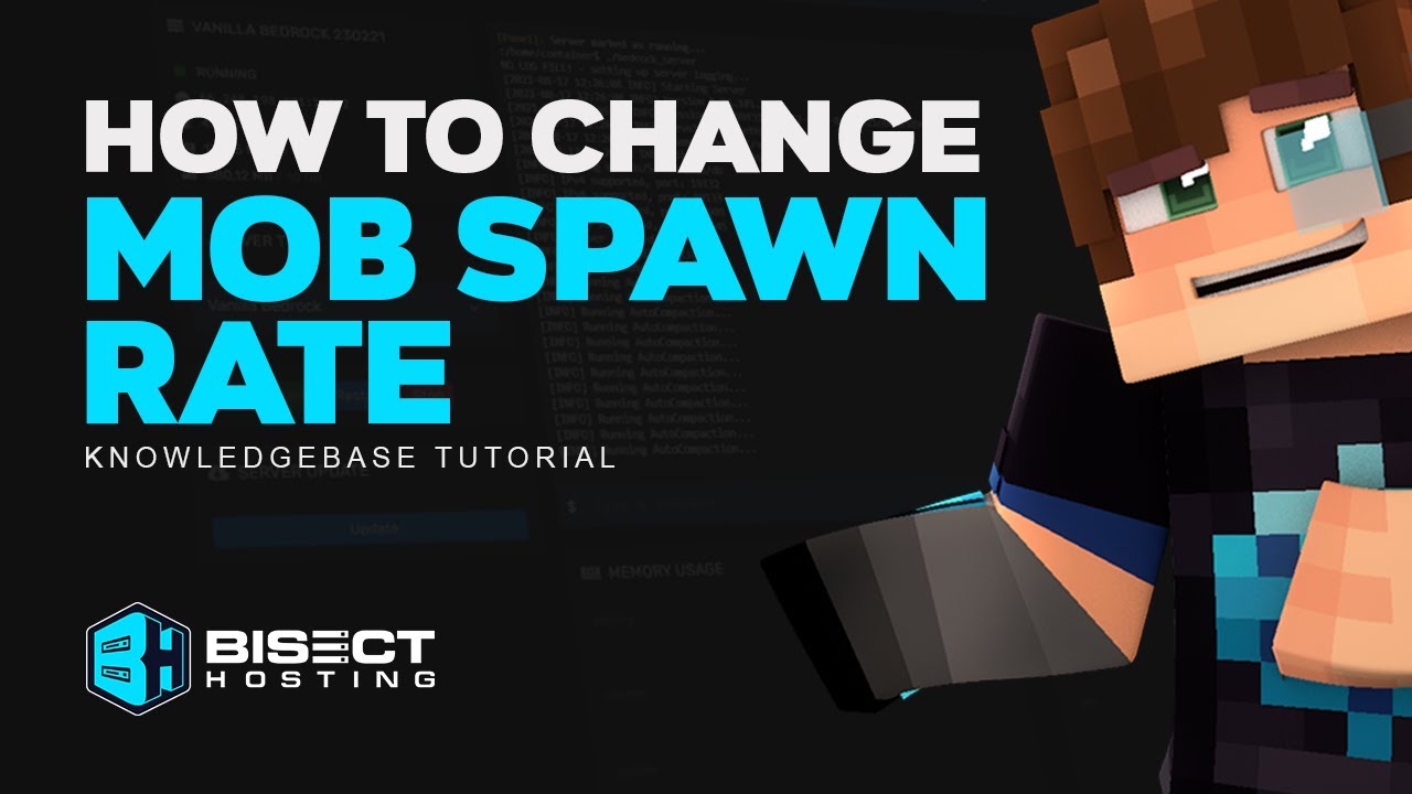How to Change the Mob Spawn Rate on a Minecraft Server!
