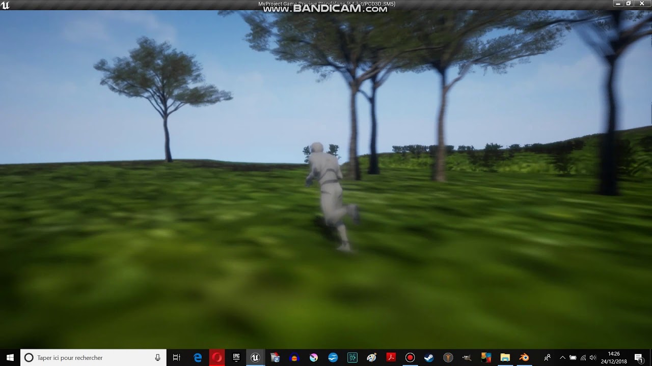 UE4 Level design: SIMPLE NATURAL LANDSCAPE