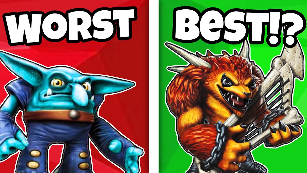 RANKING Every SKYLANDERS TRAP TEAM Villain!