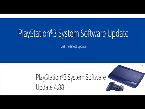 HOW TO UPDATE PS3 V4.88 USING USB DRIVE