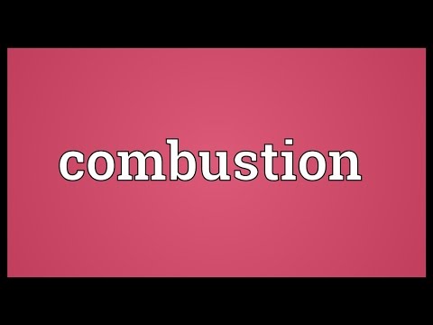 Combustion Meaning