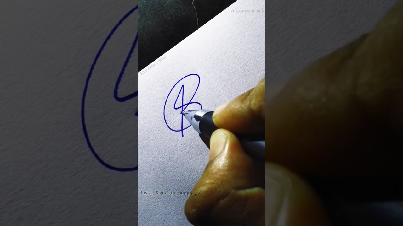 How to sign letter SR🔥 ? #shorts #youtubeshorts #shortsvideo