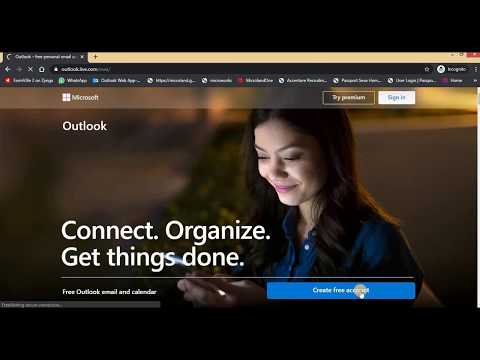 How To Create Outlook\Hotmail Account | Easy Steps | Email Account Creaion