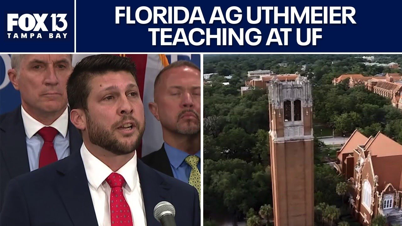 Florida AG teaching at UF — earning $100K salary