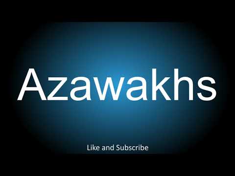 How to correctly pronounce the Dog Breed - Azawakhs.