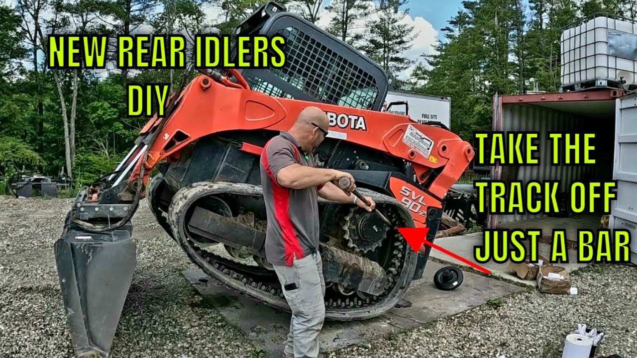 NEW Kubota skid steer idlers with fridayparts.com