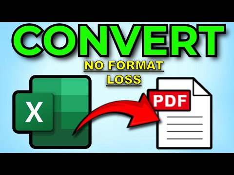 How to Convert Excel to PDF Without Losing Formatting