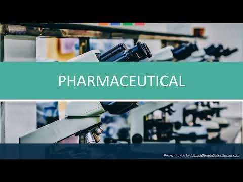 Pharmaceutical Presentation Medicine Google Slides Theme