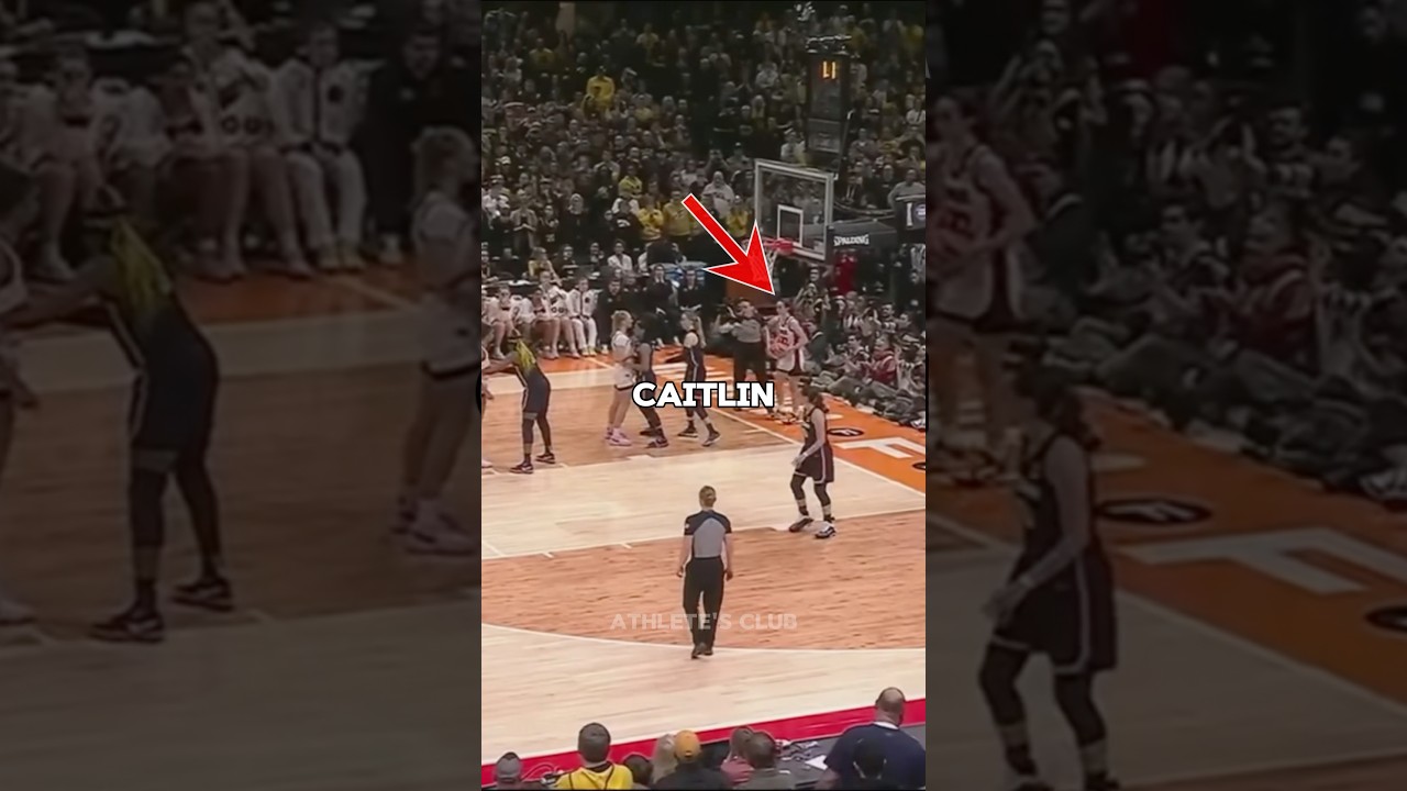 Caitlin Clark has 1000 IQ! #shorts #nba #basketball