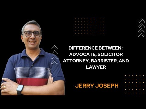 Understanding Legal Terminologies: Lawyer vs Advocate vs Barrister vs Attorney General & More