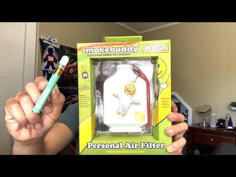 THE BEST FILTER TO HIDE SMOKE!?!? SMOKEBUDDY MEGA UNBOXING