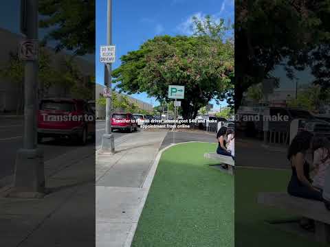 Kapalama DMV, transfer ID, Honolulu Hawaii ,August 5,2022