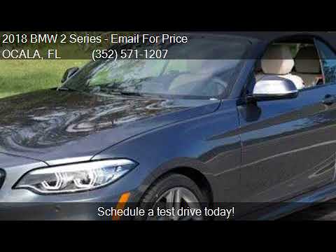 2018 BMW 2 Series 230i 2dr Convertible for sale in OCALA, FL