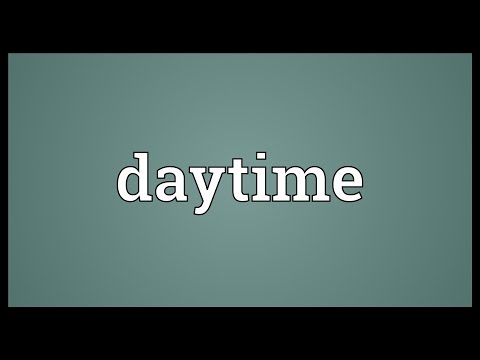 Daytime Meaning