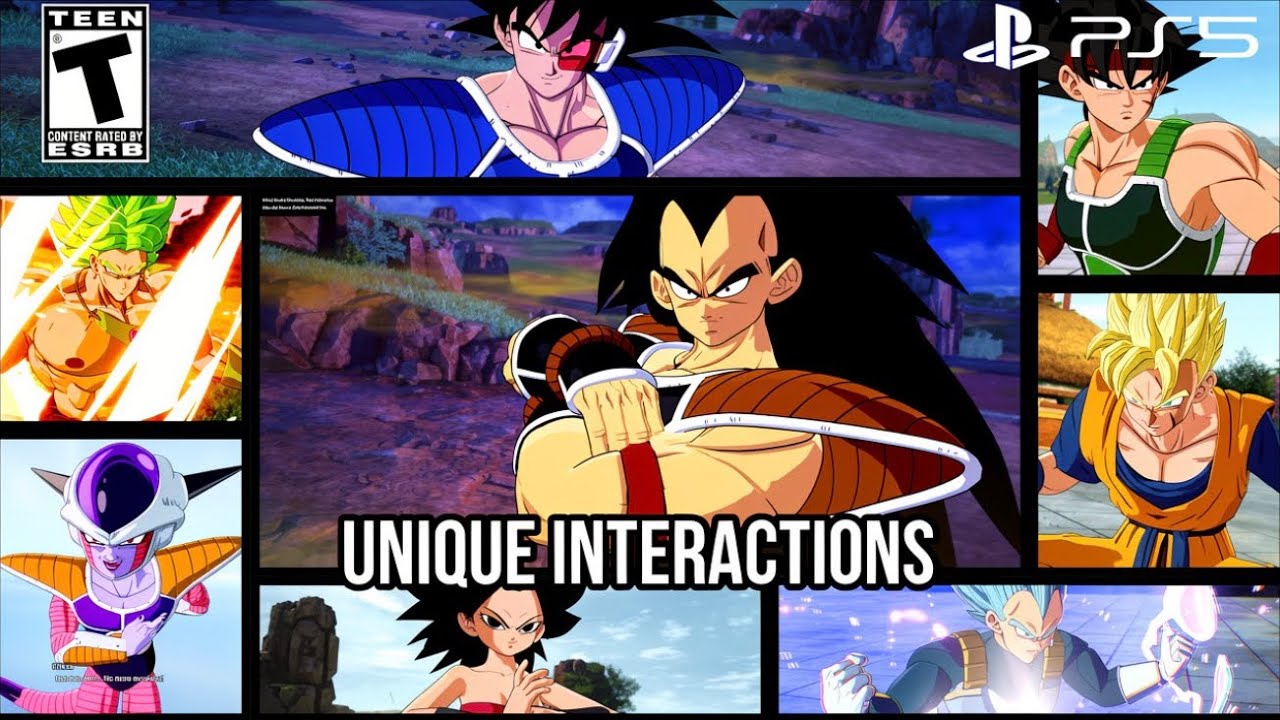 DRAGON BALL: Sparking! ZERO Raditz Unique Interactions