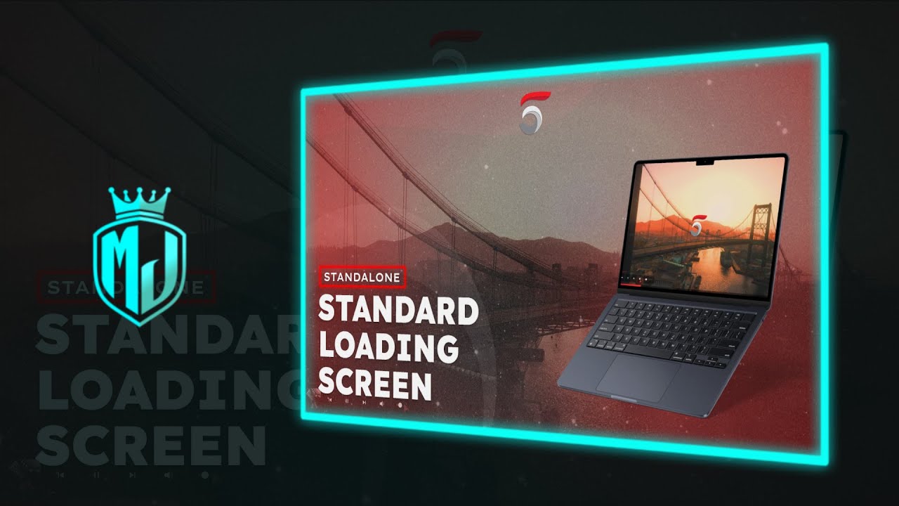 [FREE] 🖥️ Modern & Responsive FiveM Loading Screen | Customizable UI | MJ DEVELOPMENT