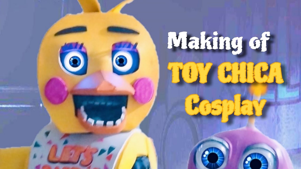Making Toy Chica Cosplay | Craft