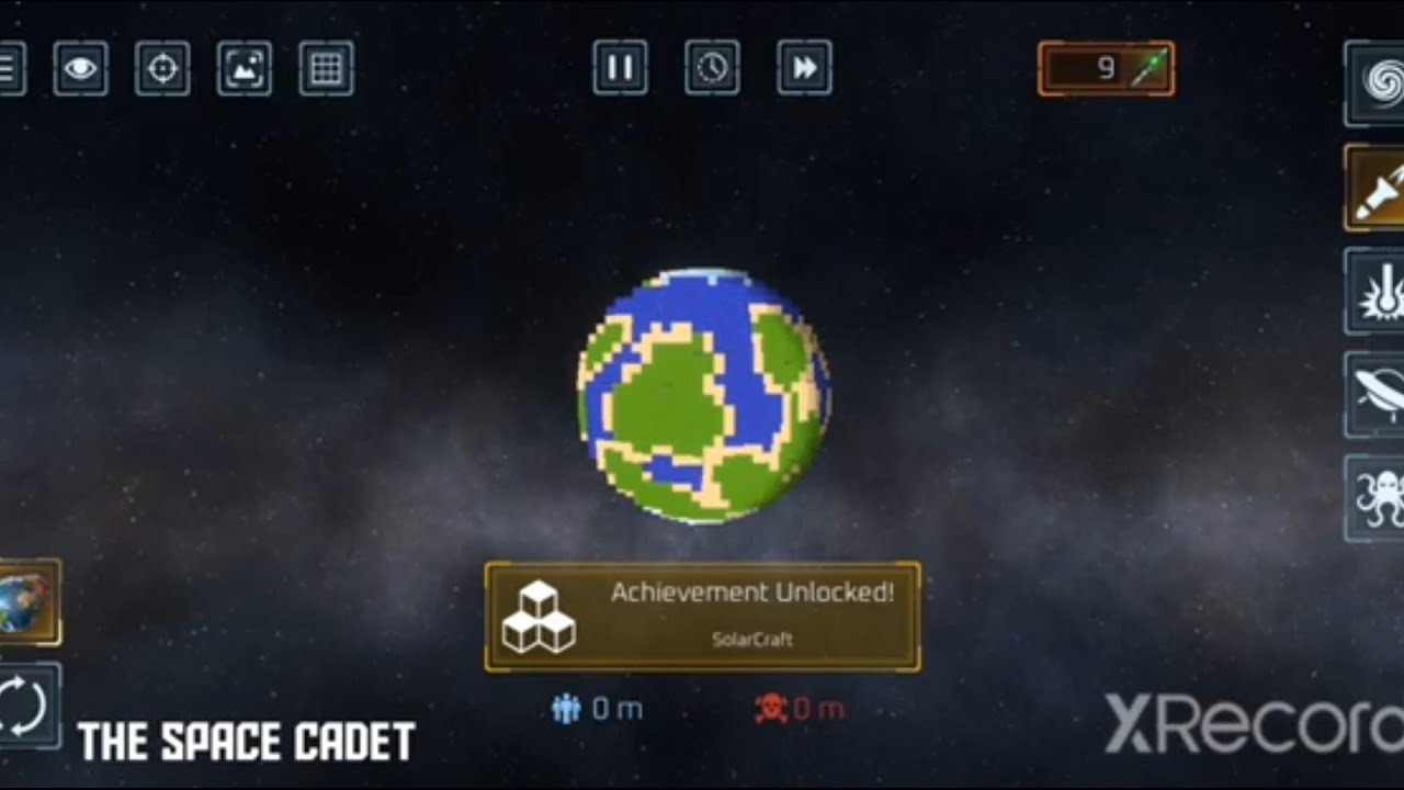 Solar smash achievements, Block world