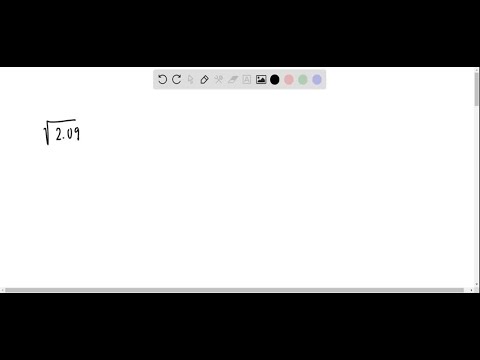 Use a calculator to find the following square roots. Round off your answers to the nearest hundredt…