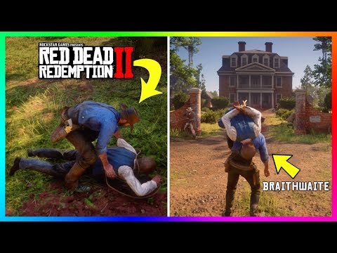 What Happens If You Bring A Braithwaite To The Gray's Mansion In Red Dead Redemption 2? (RDR2)