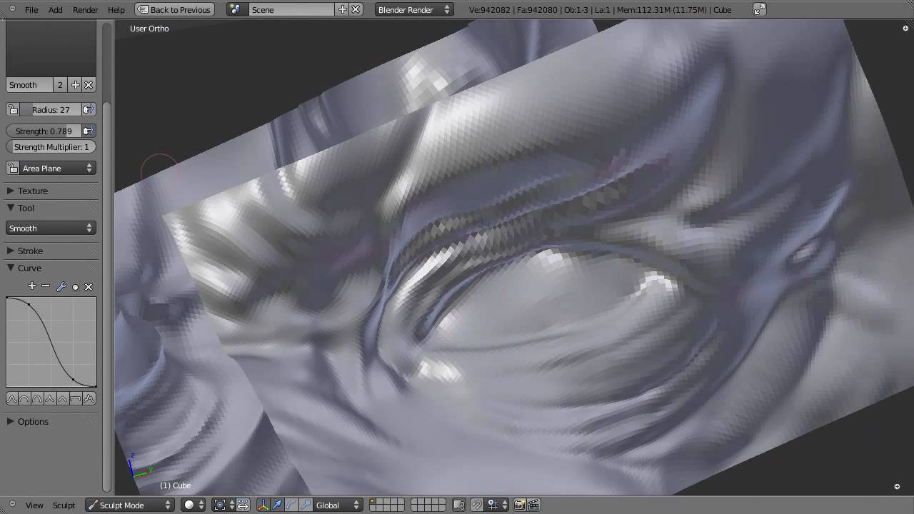Timelapse: Creature head sculpt 2 - part 1