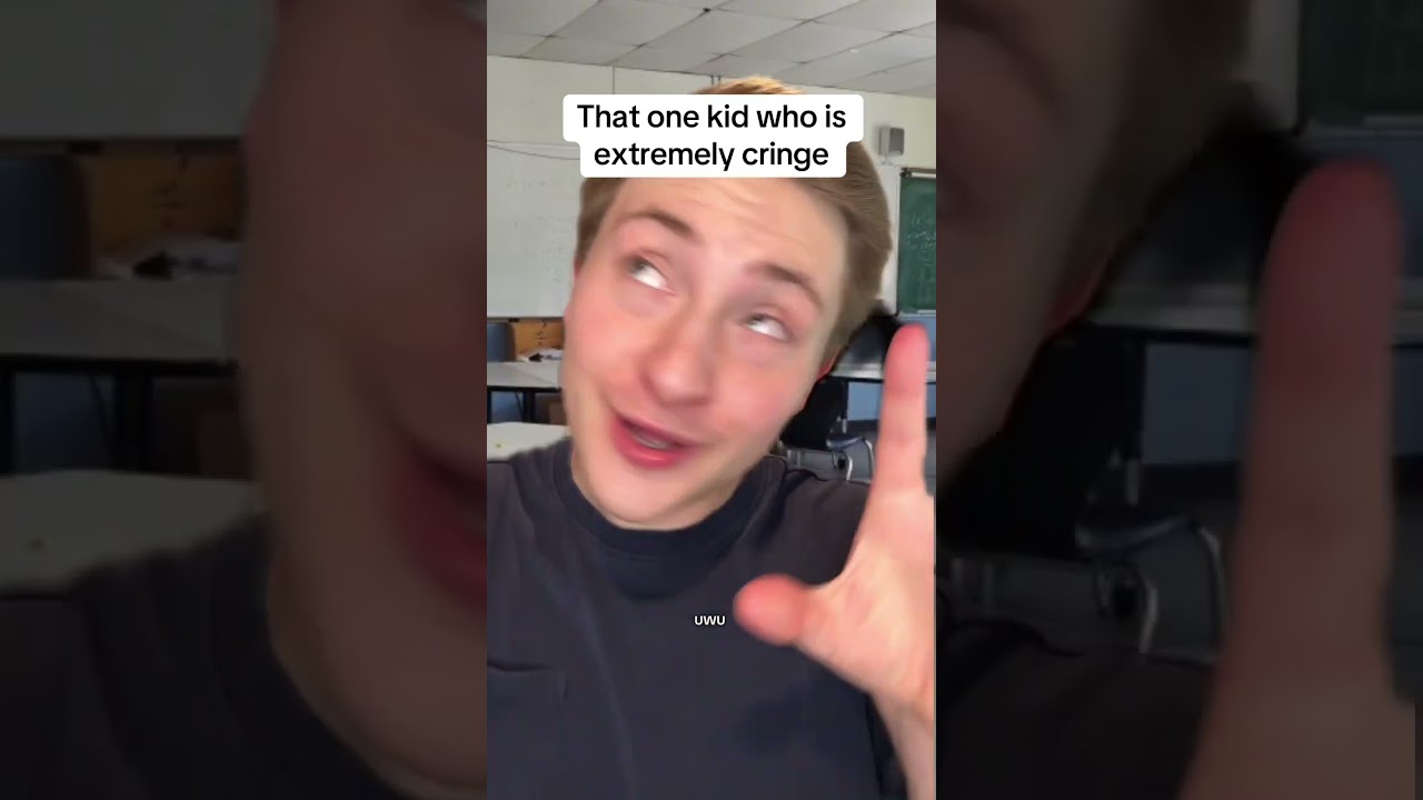 That one kid who is extremely cringe #comedy #funny #pov
