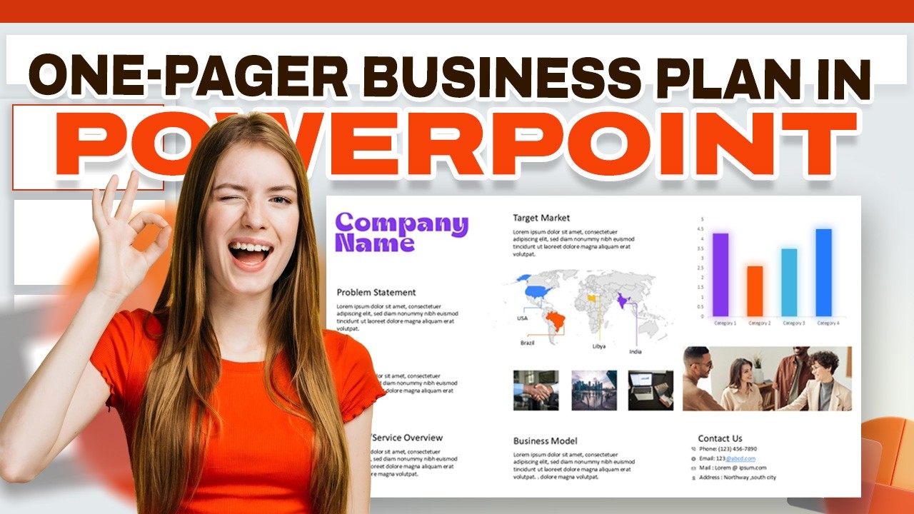 How to Create a One Pager Business Plan Slide in PowerPoint
