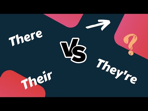 When to use There, their and They're | Dufference between There,Their and They're