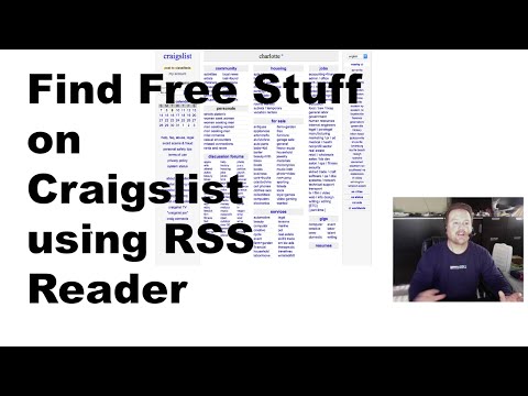 Find Free Stuff On Craigslist Using Vienna RSS Reader