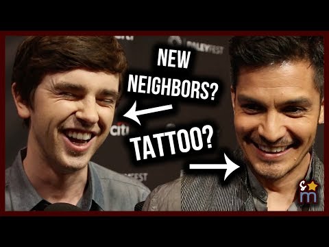 THE GOOD DOCTOR Cast Talk THAT TATTOO, Neighbors & Craziest Medical Cases in Season 1 | Paleyfest