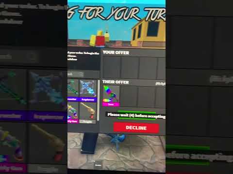 GETTING CHROMA SEER IN ROBLOX MM2 #roblox #robloxmm2 #robloxmurdermystery2