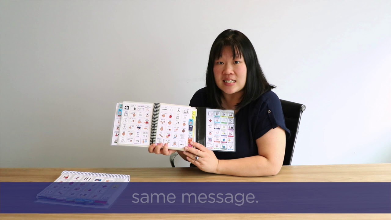 PODD Communication Book - Communication Aid