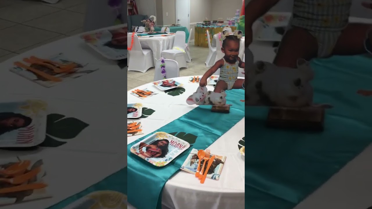 Moana theme party for Nova part 1