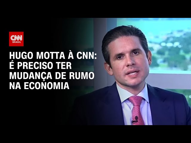 Hugo Motta à CNN: É preciso ter mudança de rumo na economia | CNN Brasil