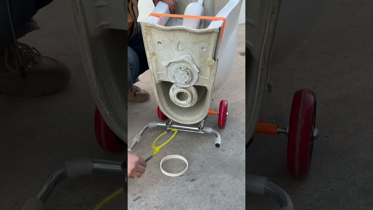 Toilet installation auxiliary tools make installation easier #tools