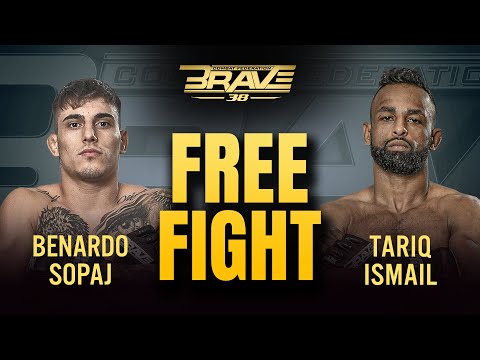 Benardo Sopaj vs Tariq Ismail | Full Fight BRAVE CF 38