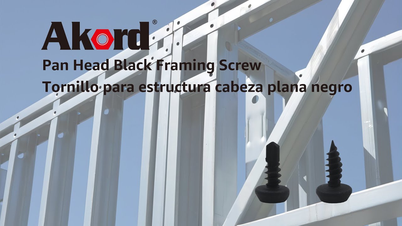 AKORD - Pan Head Phosphate Framing Screw / Tornillo para estructura cabeza plana perforador