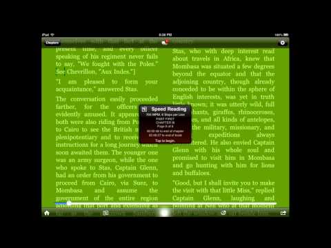 QuickReader Speed Reading App for iOS