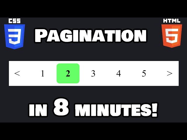 Mastering CSS Pagination: A Step-by-Step Guide | Galaxy