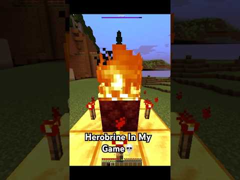 Herobrine In My Game☠️