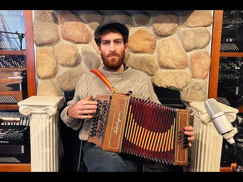 NEW Cherry Castagnari 1914 Diatonic Accordion GC LMM 21+2R 12 | Reverb