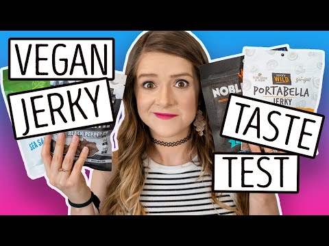 VEGAN BEEF JERKY TASTE TEST (**Which Jerky Is Best????**)