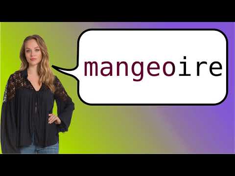 How to say 'manger' in French?