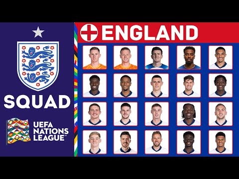 ENGLAND Squad For UEFA Nations League 2024/25 | England | FootWorld