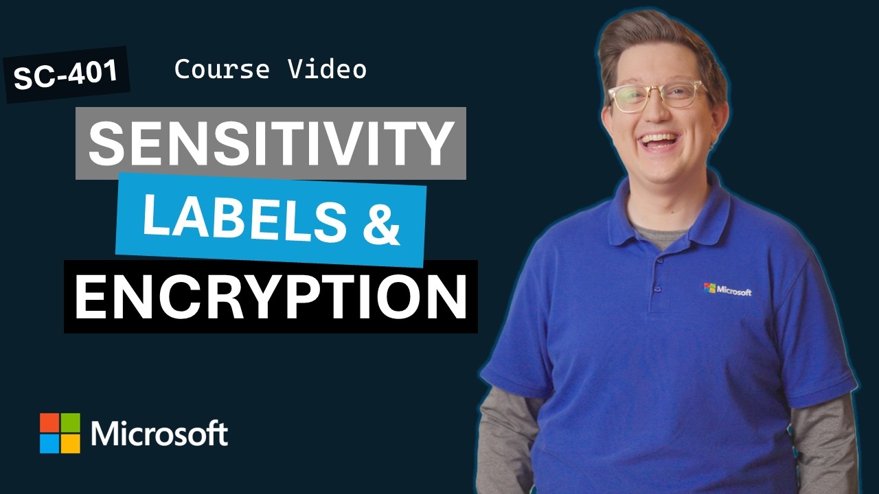 Enforce sensitivity labels and encryption in Microsoft Purview | SC-401 | Episode 4